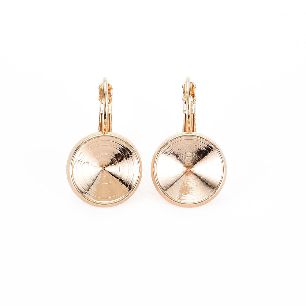 10pcs (5 Pairs) 18k Gold Plated Brass Lever Back Earring Finding ...